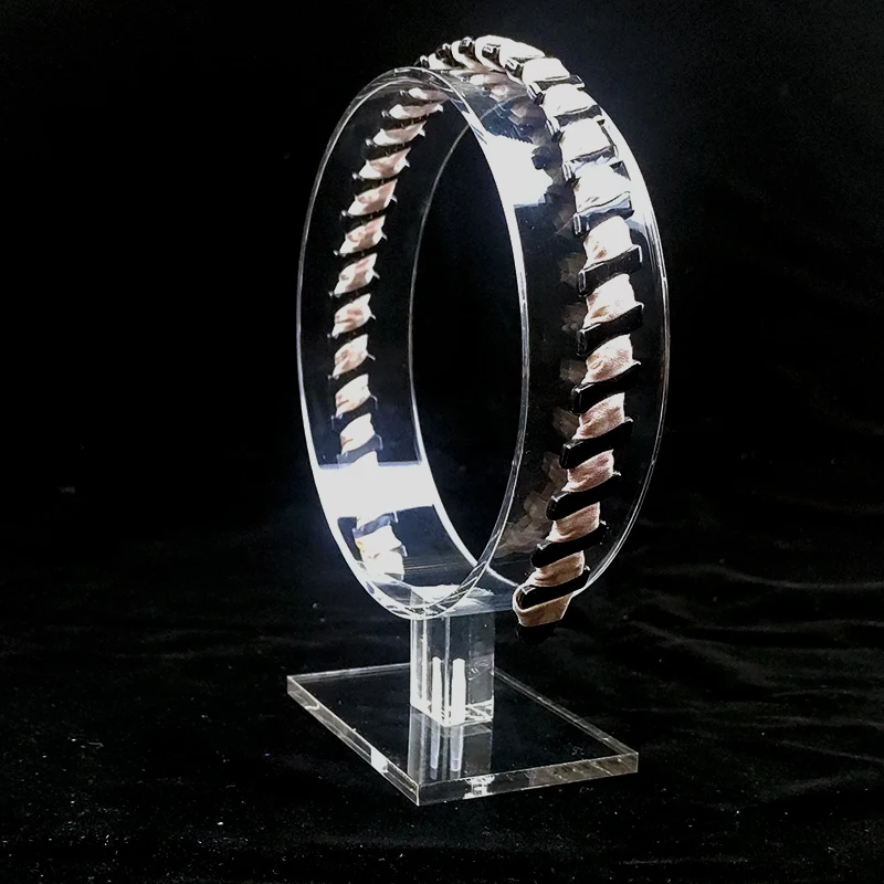 아크릴 머리띠 홀더 디스플레이 헤어 액세서리 스탠드 헤어 밴드 정리 보석 클립 쇼케이스 티아라 지원 머리핀 케이스 랙보석 포장 And 디스플레이 Aliexpress