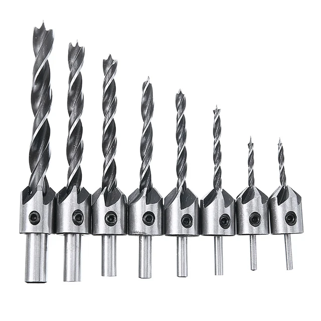 Tapered Drill Bit For Steel