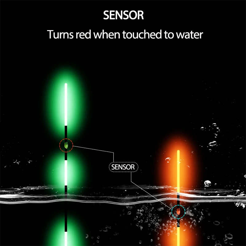 Fishing Light Float Smart Led Float With Battery Luminous Glowing Float ...