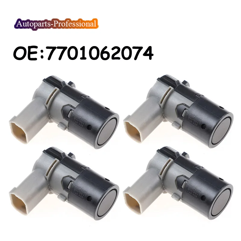4 pçs/lote Carro 7701062074 PDC Sensor Para Renault Clio Grand Scenic ...