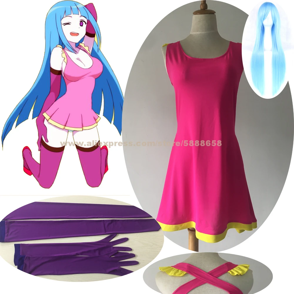 Me-Me-Me-MeMeMe-chan-Pink-Long-Dress-Girls-Woman-Party-Hallowmas ...