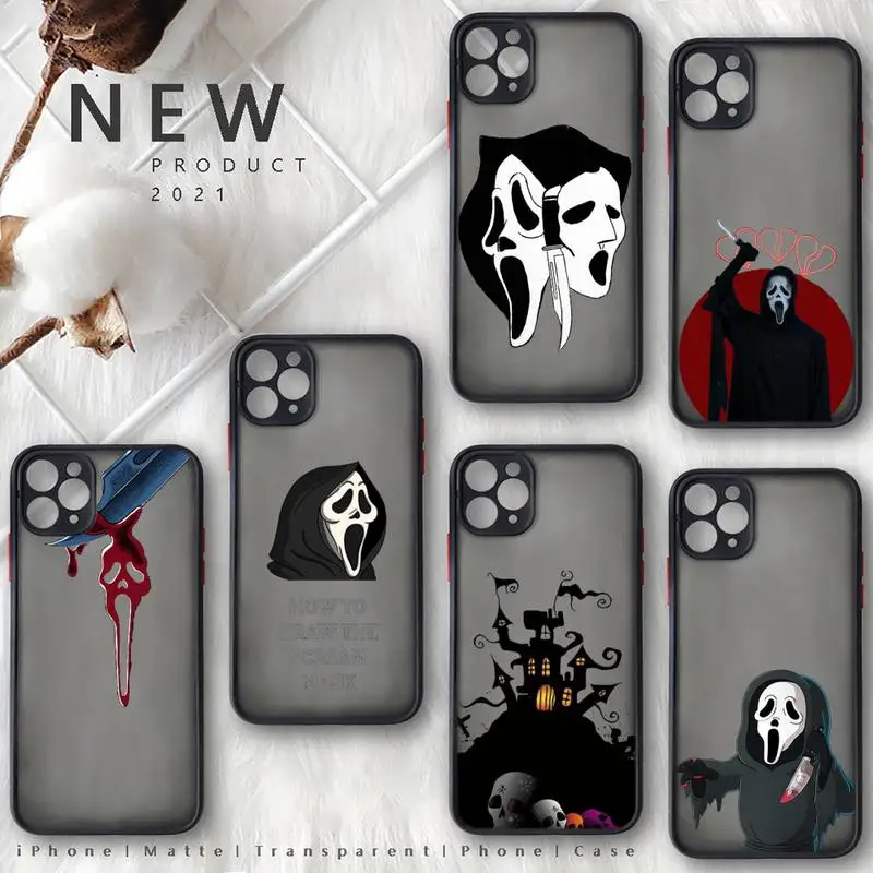 Ghostface Phone Case For Iphone 13 12 11 8 7 Plus Mini X Xs Xr Pro Max ...