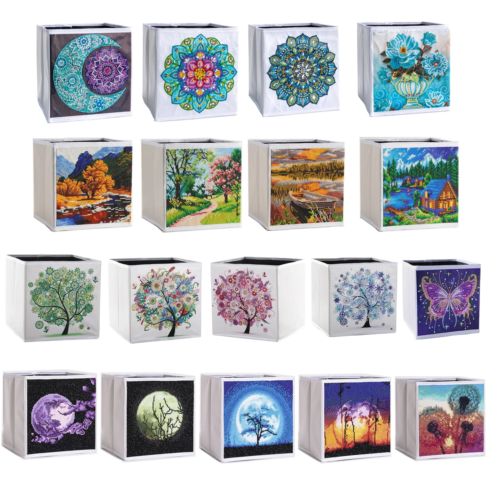 DIY-Diamond-Art-Painting-Storage-Box-Special-Shaped-Drill-Cross-Stitch ...