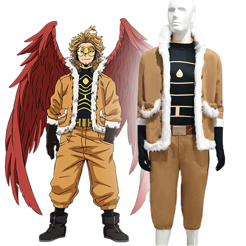 Disfraces de Anime de My Hero Academia, Cosplay de Takami Keigo, Wing ...