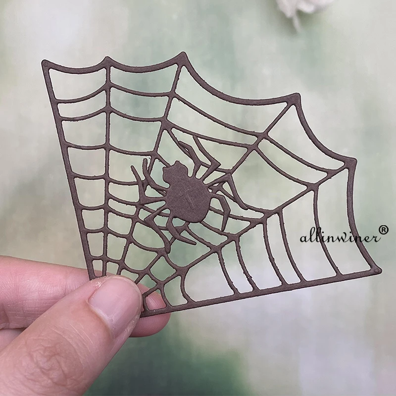 Halloween Spider Web Metal Cutting Dies Stencils Die Cut For Diy ...