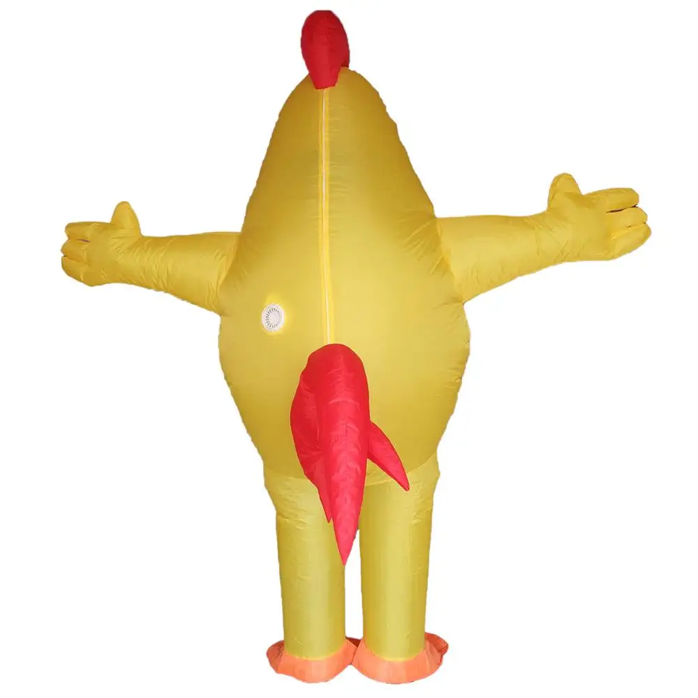 Adults Inflatable Rooster Costume Halloween Purim Animal Cosplay Party ...