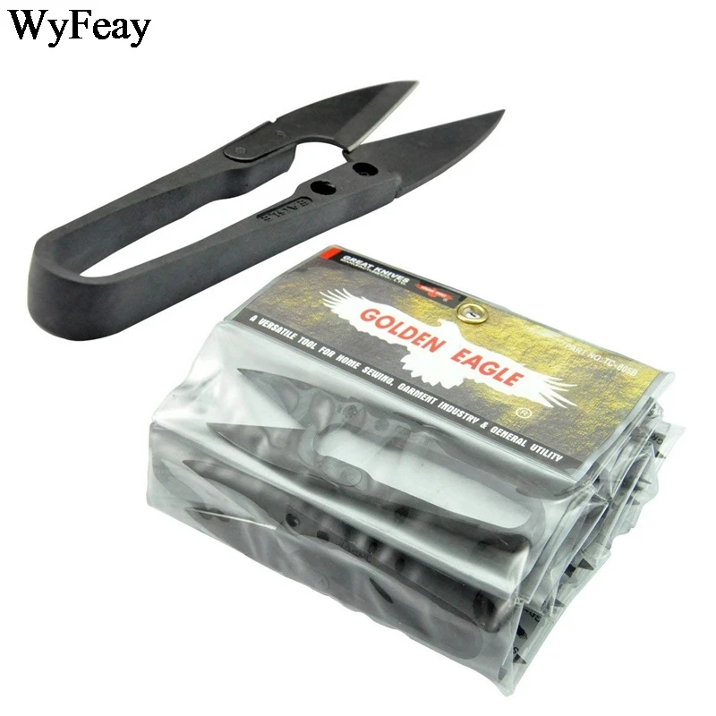 12 Pcs/lot Thread Scissors U Sewing Clipper Beading Thread Cutter For ...