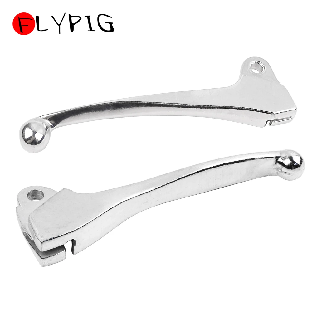 Motorcycle Silver Left Right Hand Brake Levers For Yamaha PW 50 PW50 ...
