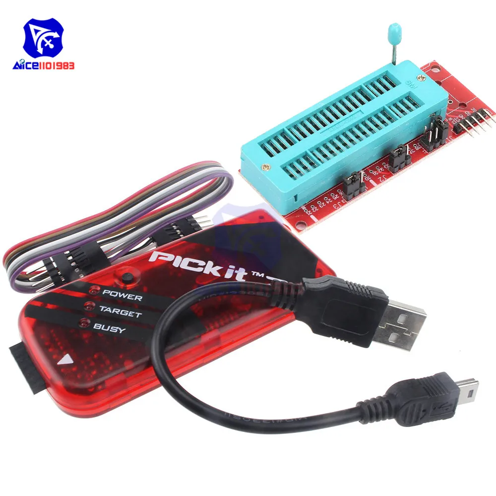 Diymore Pickit2 Simulator Pickit 2 Programmer Emluator With Pickit Programming Adapter Universal