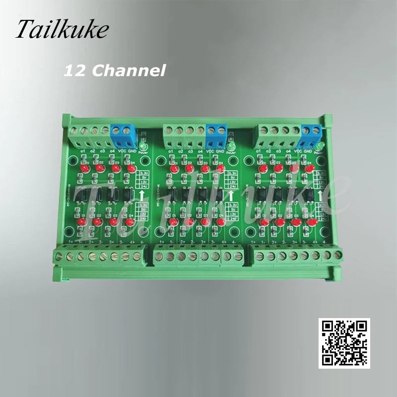 4-32-Channel-Plc-Optocoupler-Conversion-Module-Signal-Level-Conversion ...