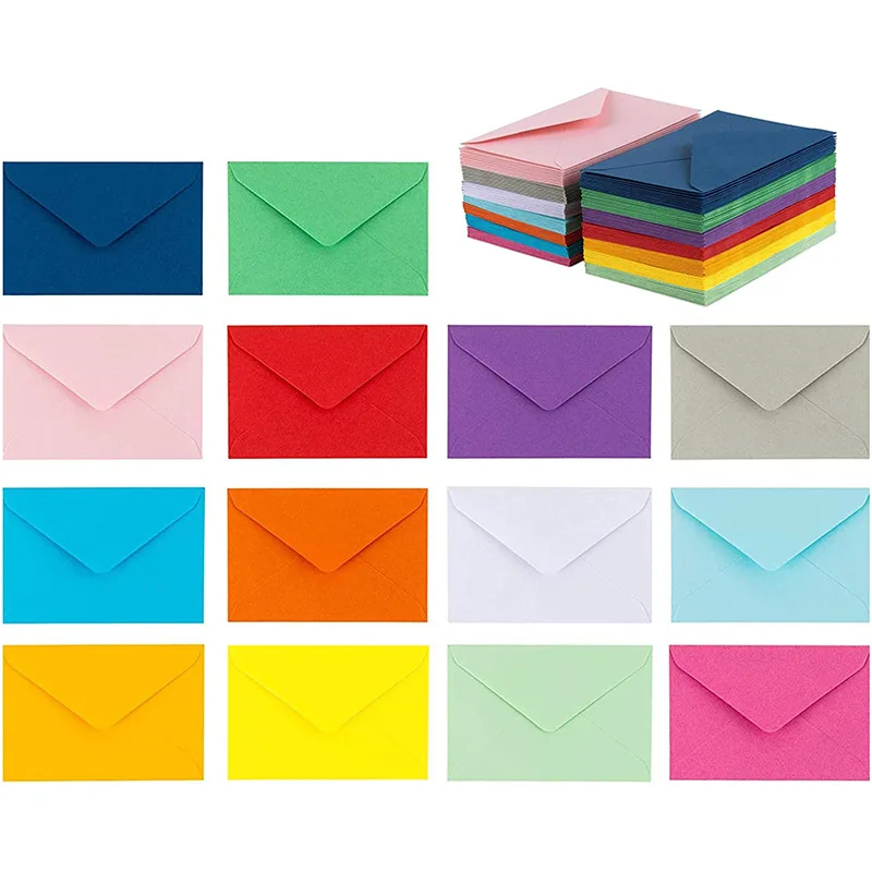 10-Pieces-Lot-10-7CM-Color-Mini-Envelope-Membership-Card-Paper-Storage ...