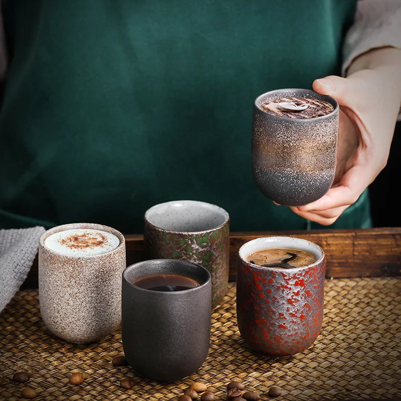 New Creative Retro Coffee Cups Set Ceramics Mugs Beer Tea Mug Whiskey ...