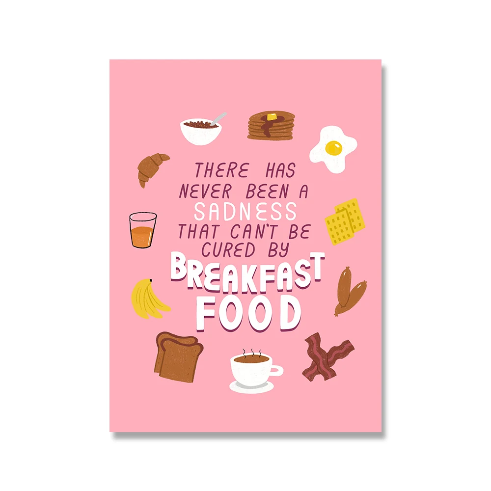 Ron Swanson Breakfast Poster