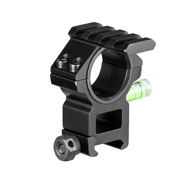 Fire Wolf Rifle Scope Mount 25.4mm-30mm Ring with Bubble Level Fits 21 ...