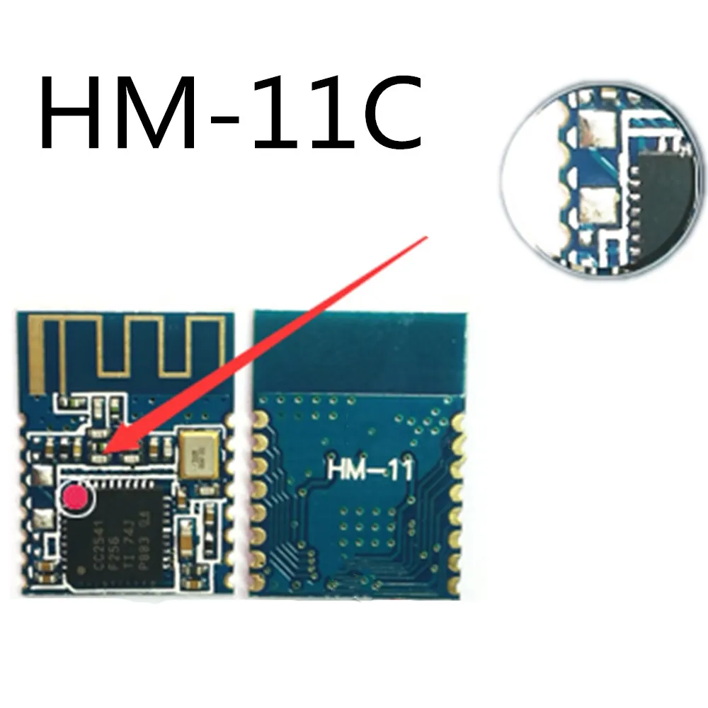 Hm 11 Bluetooth Module Cc2541f256 4 0 Wireless Serial Port Module Ble Ti Smaller Size Low