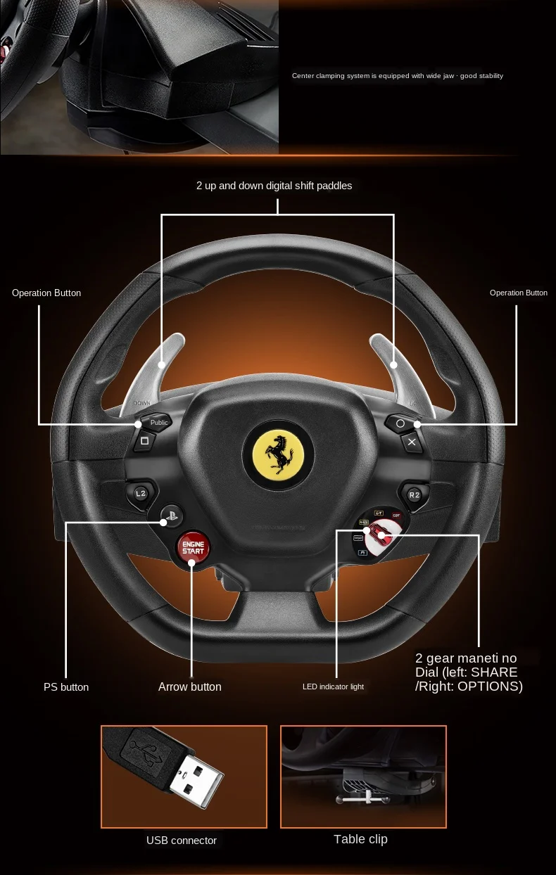 Thrustmaster T80 Replacement Parts | Reviewmotors.co
