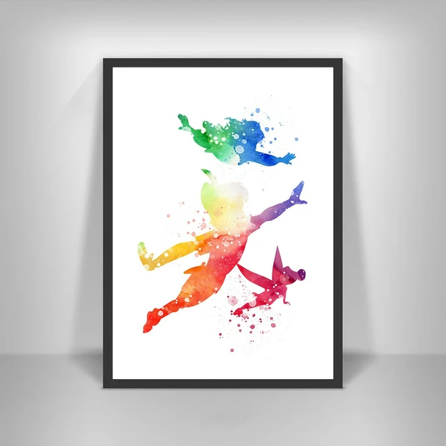 Peter Pan Minimalist Poster