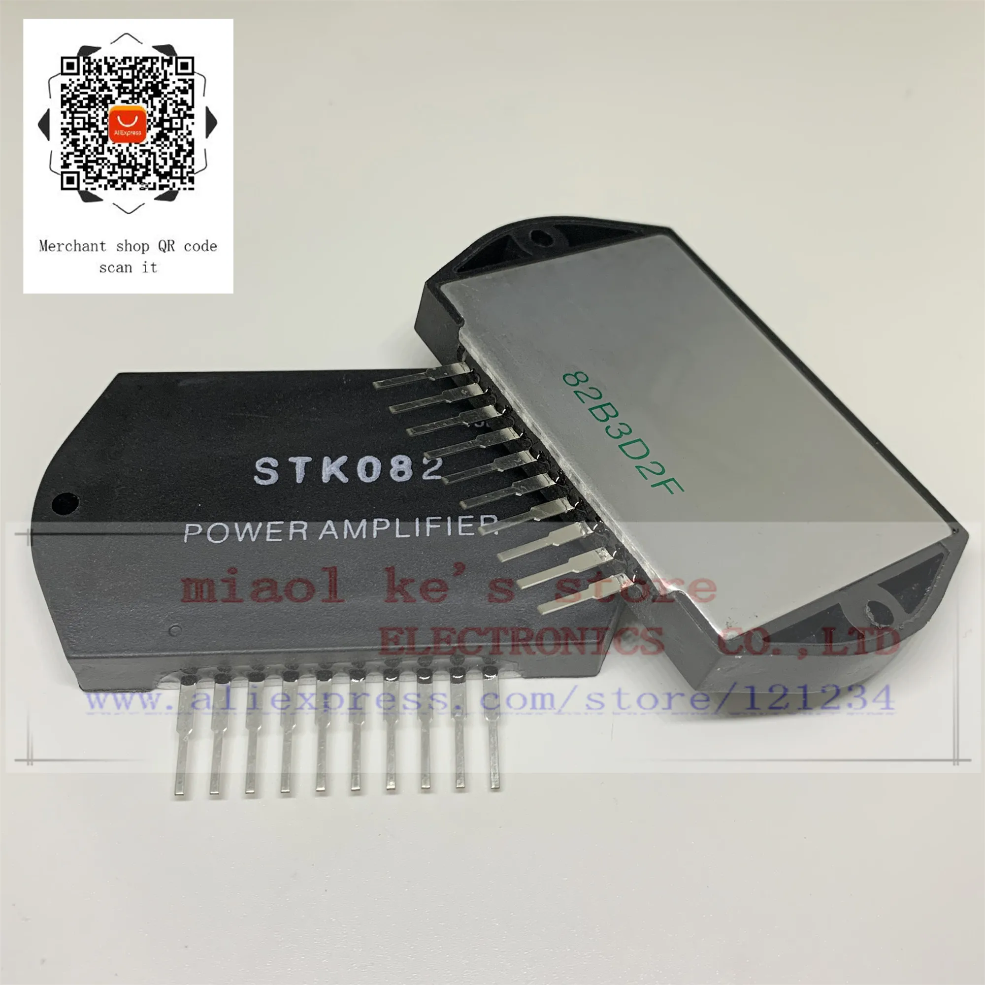 100% New original: STK082 STK-082 - Mono Audio Power Amplifier Thick ...
