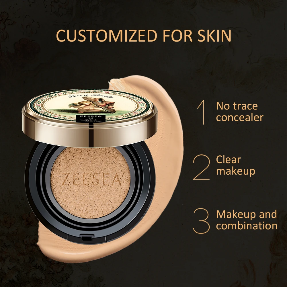 ZEESEA новая воздушная подушка увлажняющий BB крем база основа отбеливающий крем для лица ...
