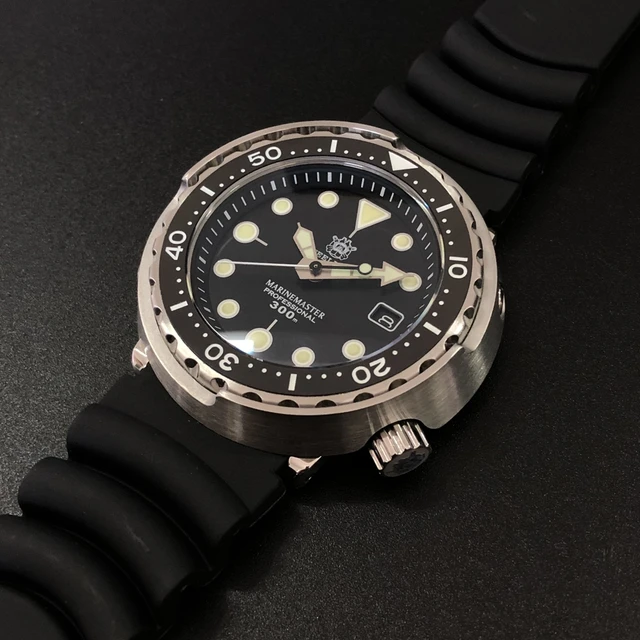1975 First Canned Tuna Dive Watch Super Luminous Automatic Watch Man ...