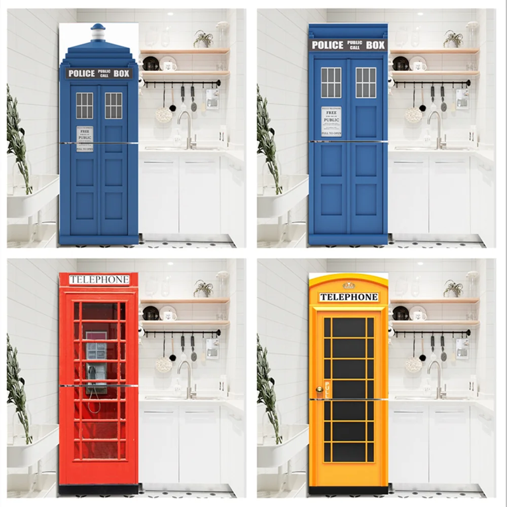 Doctor Who Tardis Door Decal