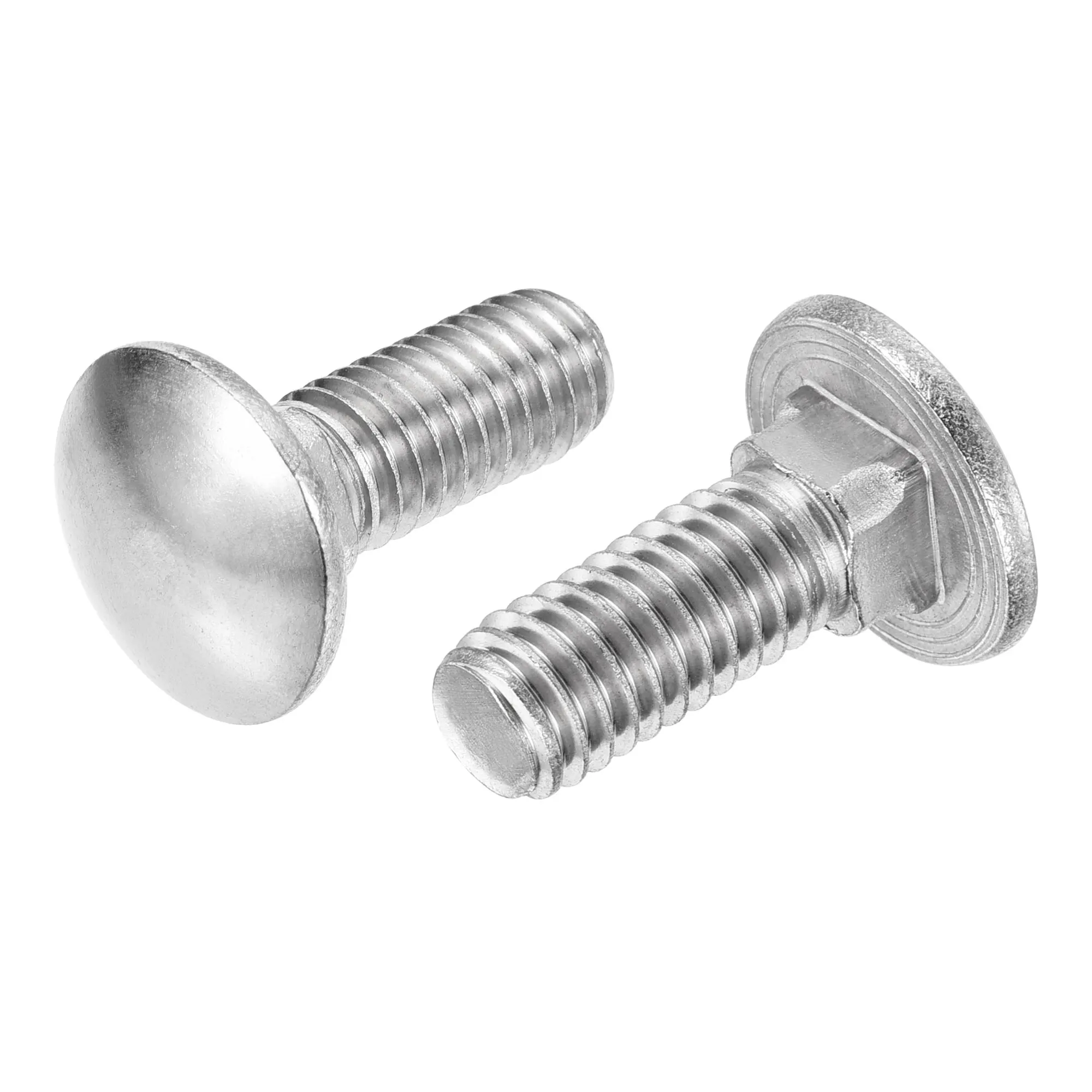 Uxcell 3 8 16x1 Carriage Bolt Round Head Square Neck 304 Stainless