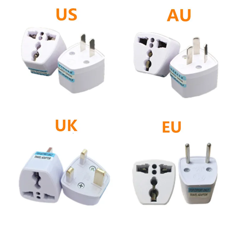 Universal EU UK US GER AU CHN Plug Adapter European Germany Australia ...