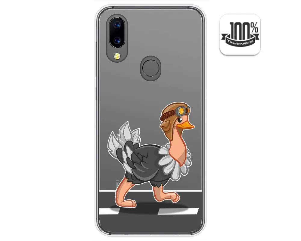 Clear Gel case for umigi A3X design ostrich drawings|Phone Case ...