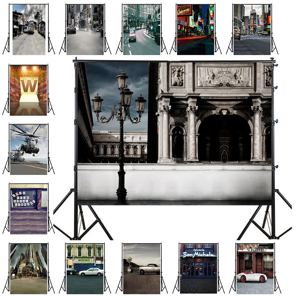 Minimoto 3x5 Feet Urban Street Landscape Theme Photography Background ...
