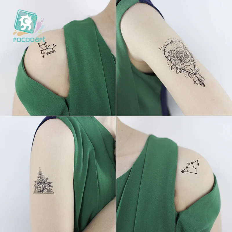 Black And Green Tattoo
