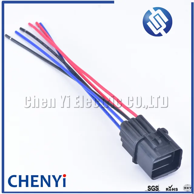 자동차 방수 커넥터, 6 핀 090 산소 센서, 헤드램프, 안개등 플러그, PB625-06027 PB621-06020, 와이어 ...