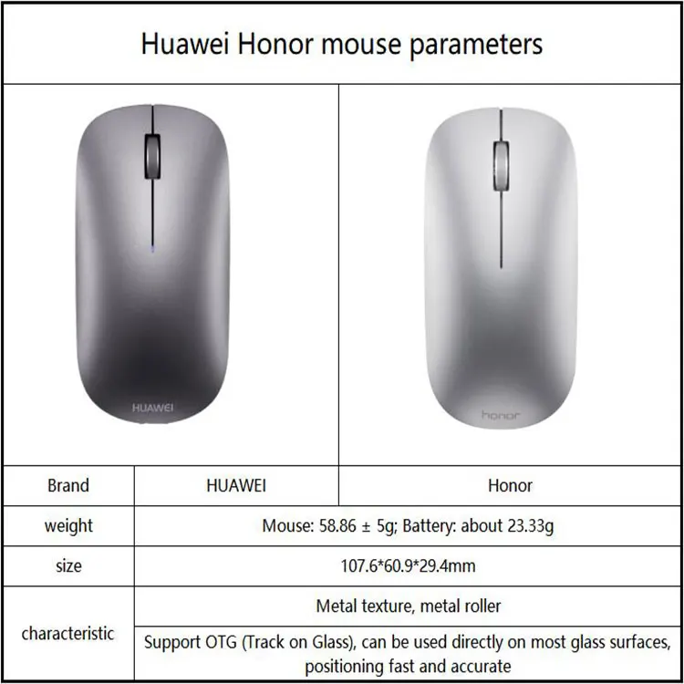 Original Huawei wireless bluetooth mouse AF30 bussiness for matebook D ...