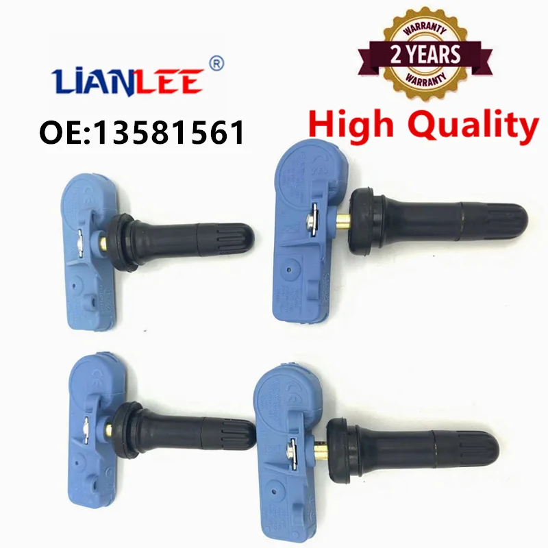 4Pcs/Lot TPMS Brand New Tire Pressure Sensor 433MHz 1358156 22853740 ...