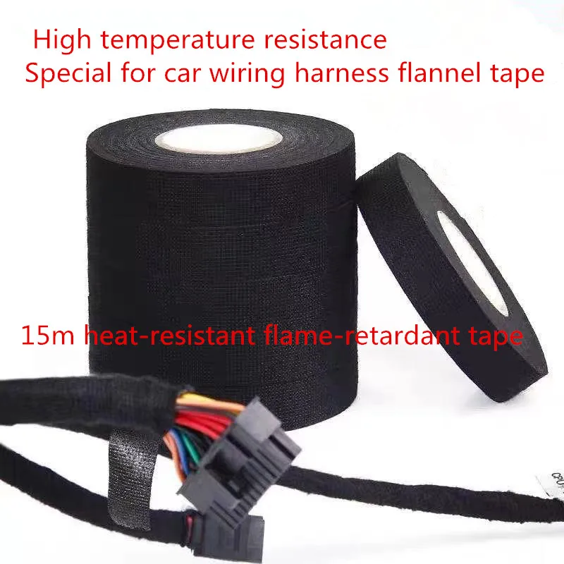 High temperature resistant flannel tape for automobile engine ...
