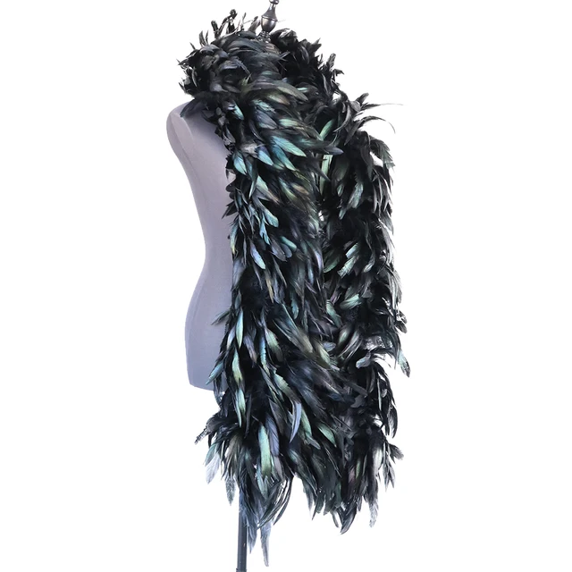 200Gram Colored Rooster Feathers Boa Decoration for Carnival Party ...