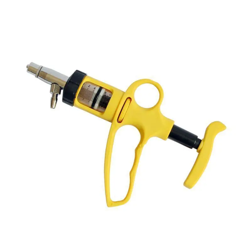 10-ml-Continuous-Feeder-Gun-Veterinary-Potting-Gun-Adjustable-Feeding ...