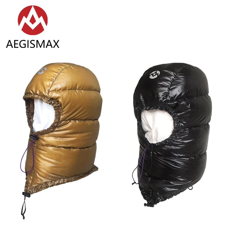 AEGISMAX goose down hat men and women outdoor camping hiking hat high ...