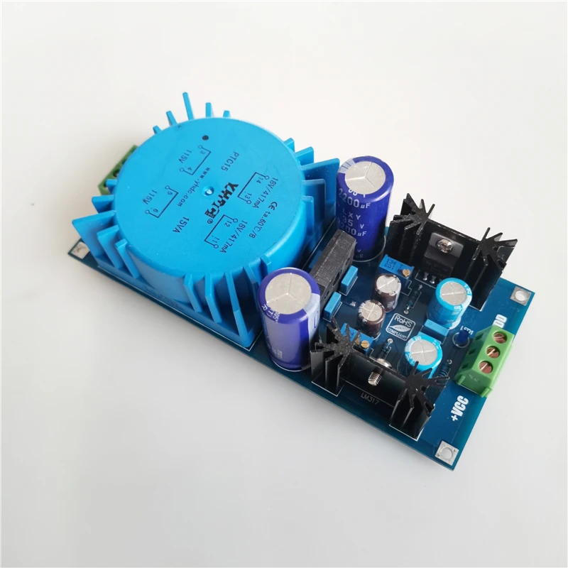 Voltage regulator as audio amplifier