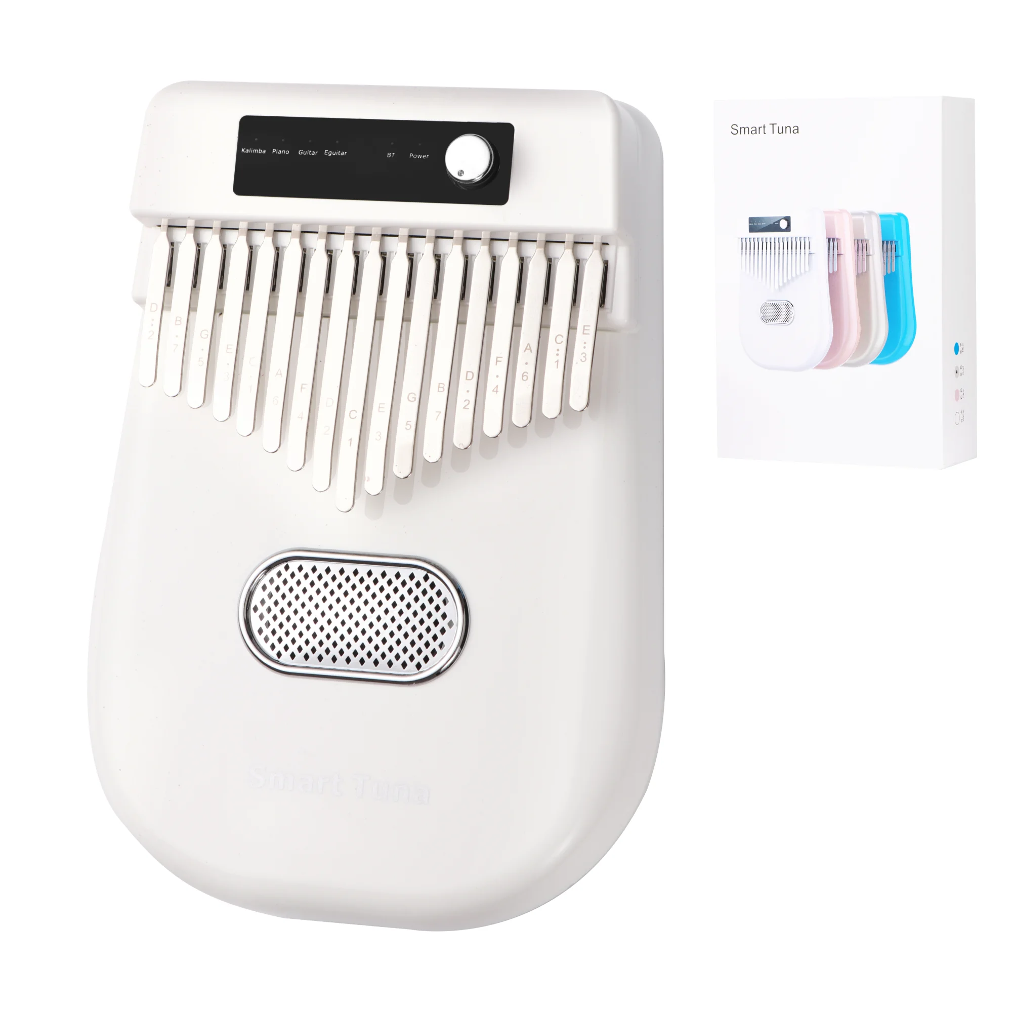 Smart Tuna Electronic Kalimba 17 Keys Thumb Piano 4 Kinds of Timbre ...