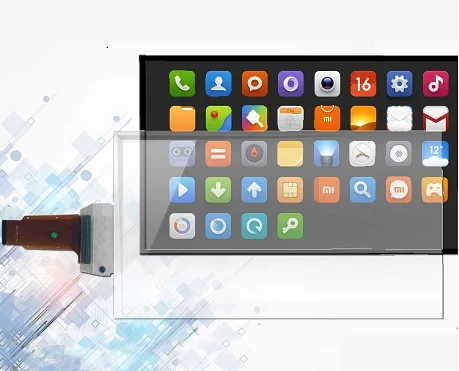 Transparent Interactive Multi Metal Mesh capacitive Touch foil Film ...