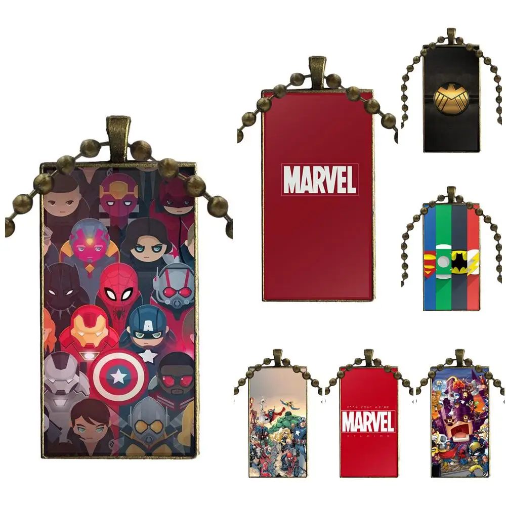 Cartoon Marvel Comics For Women Men Party Fashion Glass Cabochon cartoon-marvel-comics-for-women-men-party-fashion-glass-cabochon