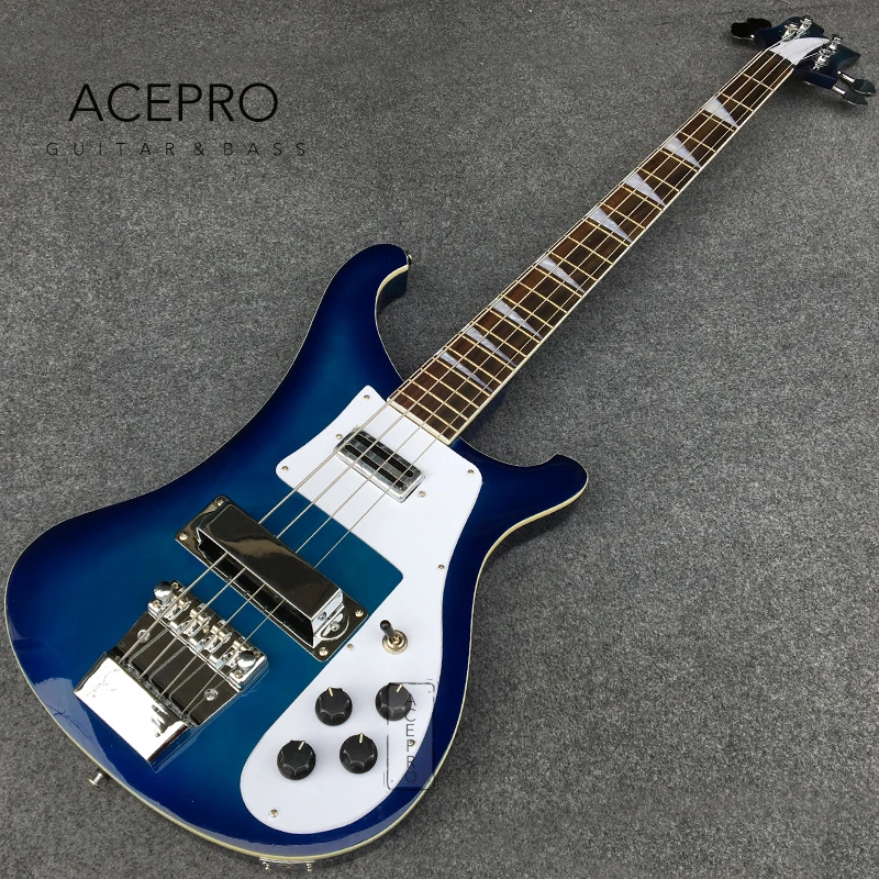 4003-4-String-Electric-Bass-Guitar-Blue-Burst-Color-Upgrade-Adjustable ...