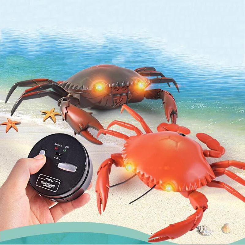 Creative Remote Control Animal Crab Toy Infrared Remote Control ...