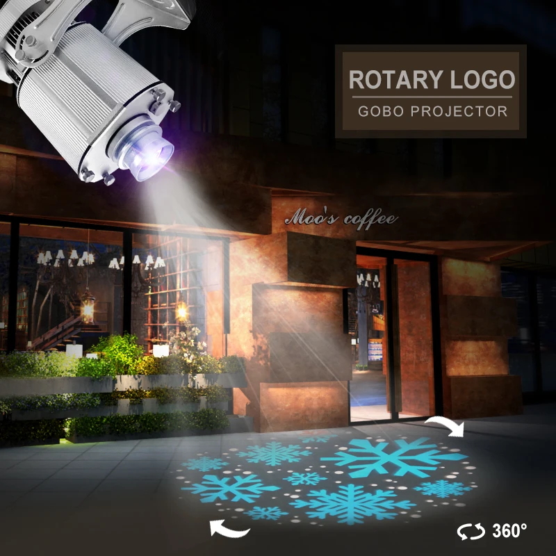 Ldlg 85w Street Projector Outdoor Static Rotary Gobo Light Advertising ...