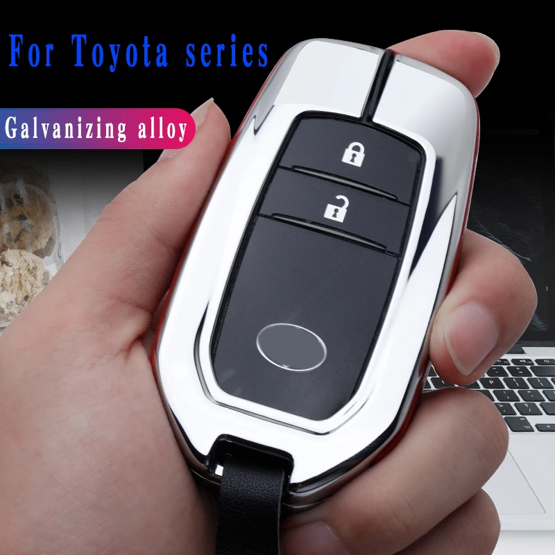 For Toyota Mark X Corolla Rav-4 Prado Carola 2 3 Buttons Remote Keyless ...