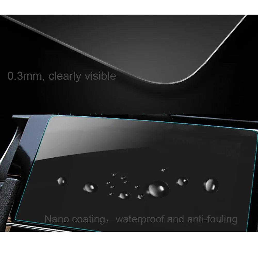 Replacement Car GPS 8 inch Navigation Screen Protector Tempered Glass ...