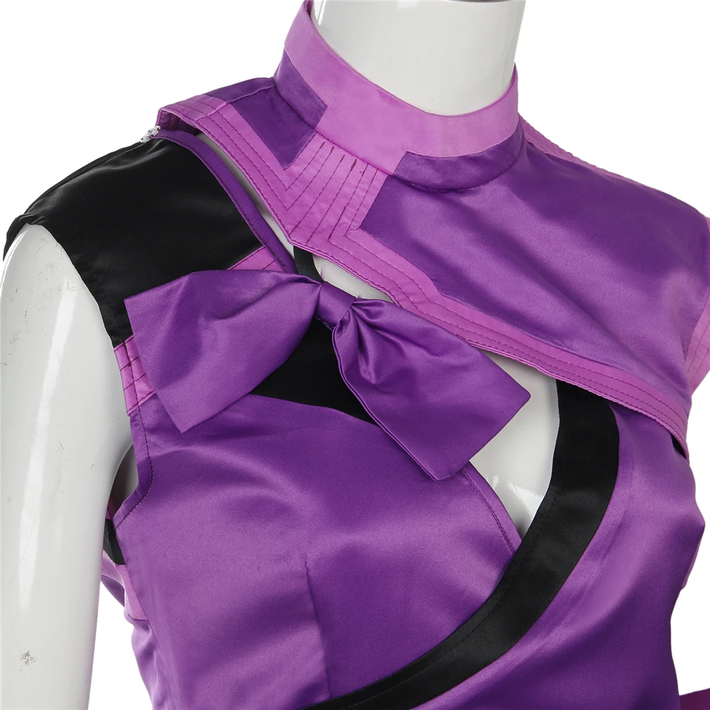 Mortal Kombat Mileena Purple Cosplay Costume Full Set - AllCosplay.com