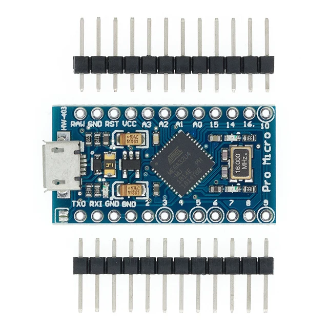 MICRO/TYPE-C USB ATMEGA32U4 Module 5V 16MHz Board For Arduino ...