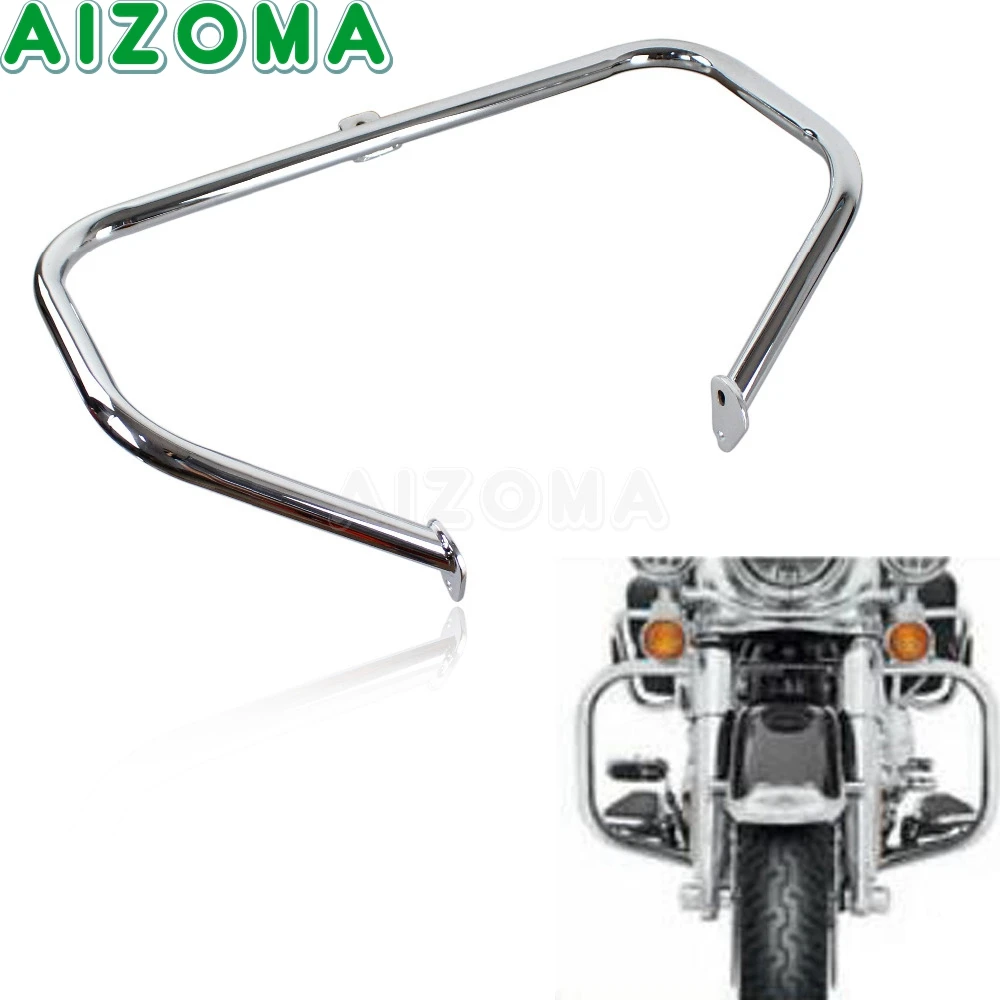 For Harley Touring Chrome Engine Guard Crash Bars Street Glide Flhx ...