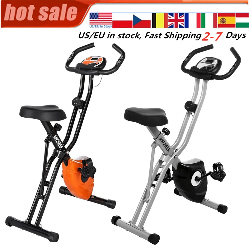 Cycling Bike Trainer Home Indoor Magnetic Resistance Recumbent Exercise ...